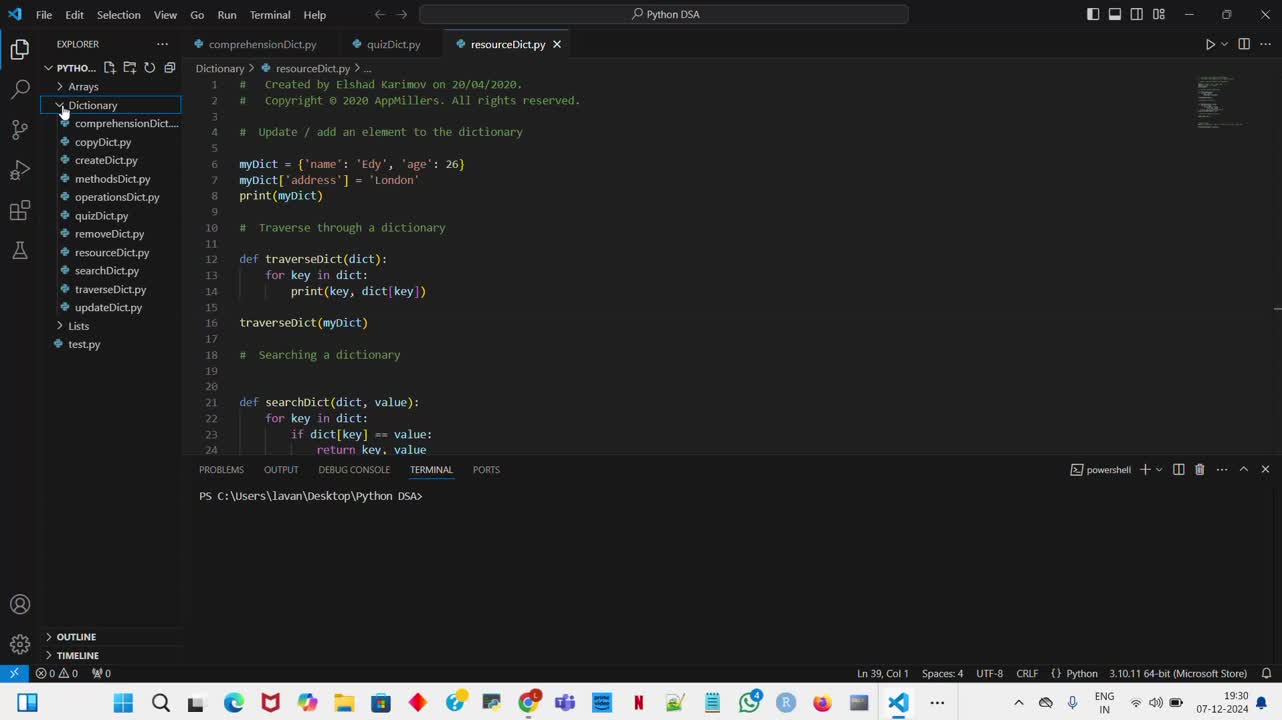 Madhu Nandagiri on LinkedIn: 🌟 Mastering Python Dictionaries for DSA! 🌟 ... Madhu Nandagiri on LinkedIn: 🌟 Mastering Python Dictionaries for DSA! 🌟 ...