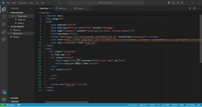 Working on Task 3: To-Do app project | Tanmay Karangutkar posted on the ... Working on Task 3: To-Do app project | Tanmay Karangutkar posted on the ...