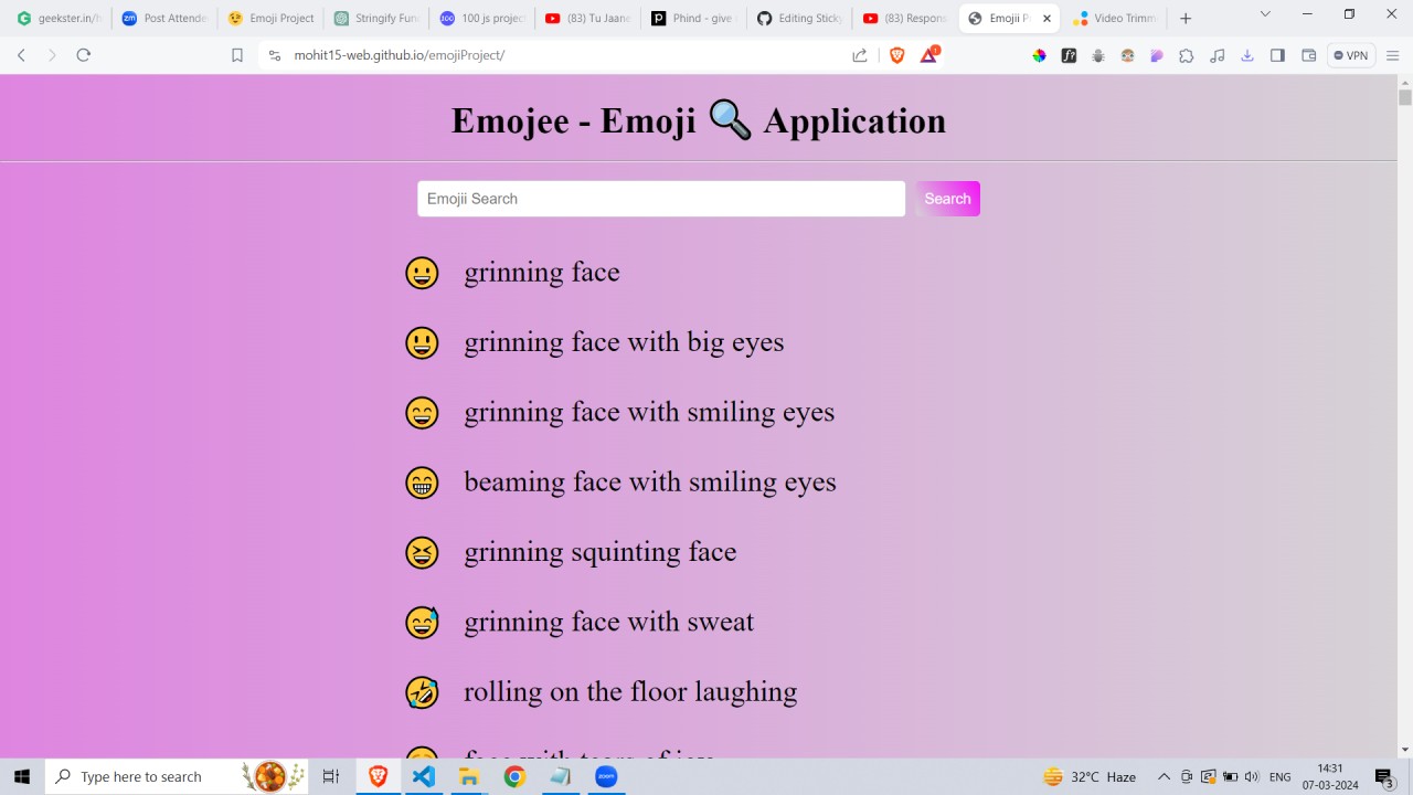 Mohit Chaudhary on LinkedIn: #emojisearch #projectshowcase #webdevelopment Mohit Chaudhary on LinkedIn: #emojisearch #projectshowcase #webdevelopment