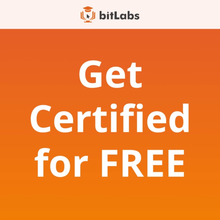 Get CERTIFIED for FREE in HTML/CSS, PYTHON & SQL with BitLabs | bitLabs ... Get CERTIFIED for FREE in HTML/CSS, PYTHON & SQL with BitLabs | bitLabs ...