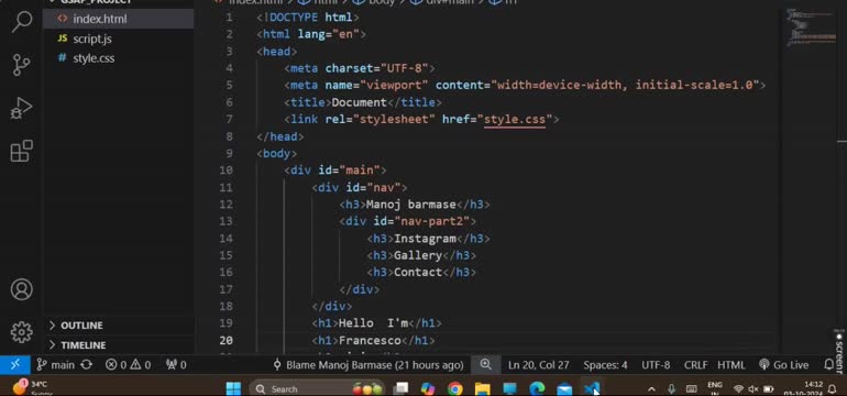 Manoj Barmase on LinkedIn: #webdevelopment #html #css #gsap # ... Manoj Barmase on LinkedIn: #webdevelopment #html #css #gsap # ...