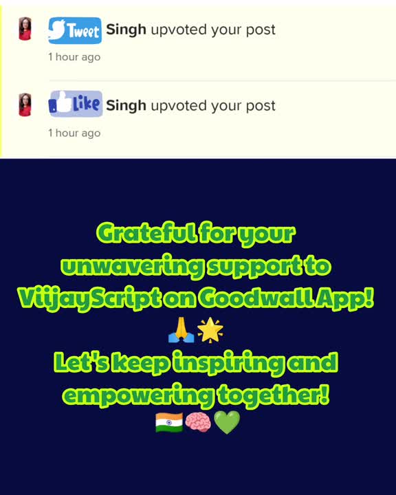 Vijay Programmer Chowdhury on LinkedIn: #viijayscript #goodwall #app # ... Vijay Programmer Chowdhury on LinkedIn: #viijayscript #goodwall #app # ...