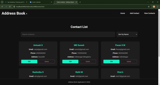 Avinash Chattaraki on LinkedIn: #webdevelopment #java #servlets #jdbc # ... Avinash Chattaraki on LinkedIn: #webdevelopment #java #servlets #jdbc # ...