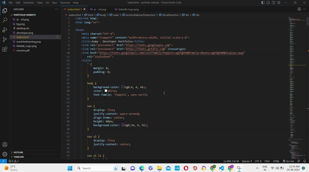 Shaik Asma on LinkedIn: #oasisinfobyte #html #css #webdevelopment Shaik Asma on LinkedIn: #oasisinfobyte #html #css #webdevelopment