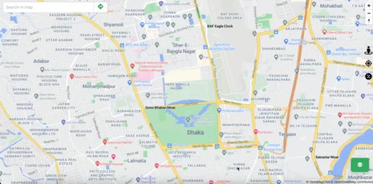 Sadman Sakib on LinkedIn: yet another implementation of barikoi map in ... Sadman Sakib on LinkedIn: yet another implementation of barikoi map in ...