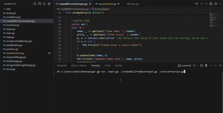 Shaik Shoaib on LinkedIn: #golang #coding #programming Shaik Shoaib on LinkedIn: #golang #coding #programming