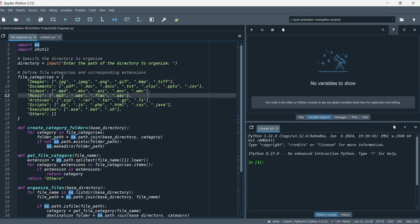 Neetesh Jain on LinkedIn: #python #automation #fileorganizer # ... Neetesh Jain on LinkedIn: #python #automation #fileorganizer # ...