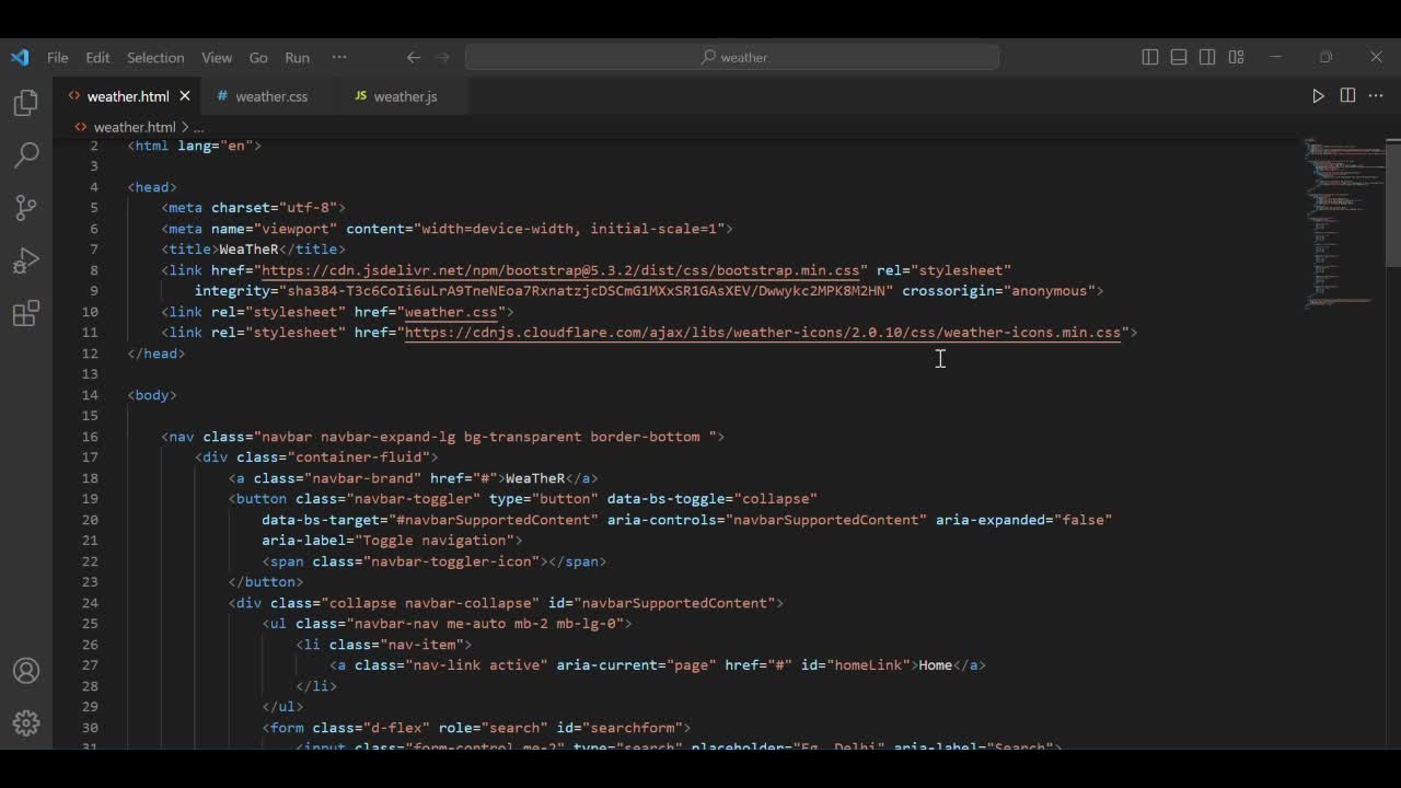 Rohit Karmakar on LinkedIn: #codealpha #weatherapp #javascript # ... Rohit Karmakar on LinkedIn: #codealpha #weatherapp #javascript # ...