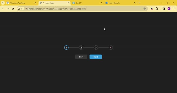 Finished 4th CSS JS challenge at Primathon Academy | Mukul Deval posted ... Finished 4th CSS JS challenge at Primathon Academy | Mukul Deval posted ...