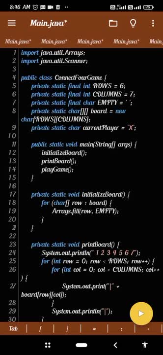 Sudhisha Suresh on LinkedIn: #internpe #javaprogramming #connectfour # ... Sudhisha Suresh on LinkedIn: #internpe #javaprogramming #connectfour # ...