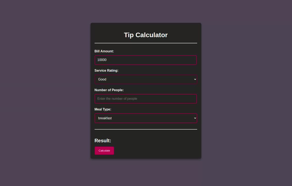 Launching Tip Calculator! | Amrit Chataut posted on the topic | LinkedIn Launching Tip Calculator! | Amrit Chataut posted on the topic | LinkedIn