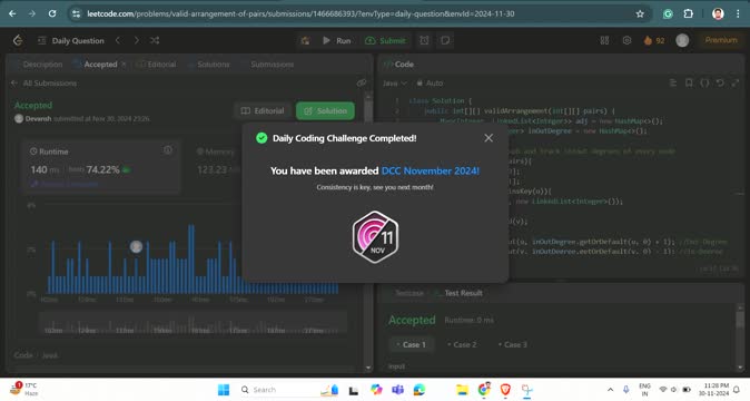 Devansh Agarwal on LinkedIn: #dailychallenge #consistency #leetcode # ... Devansh Agarwal on LinkedIn: #dailychallenge #consistency #leetcode # ...