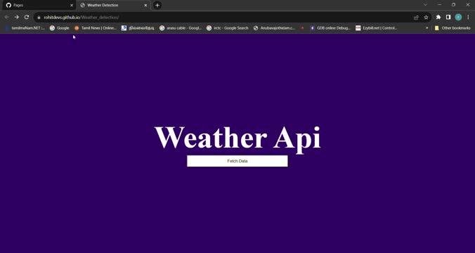 Rohit S on LinkedIn: #weatherapp #javascript #html #css #webdevelopment Rohit S on LinkedIn: #weatherapp #javascript #html #css #webdevelopment