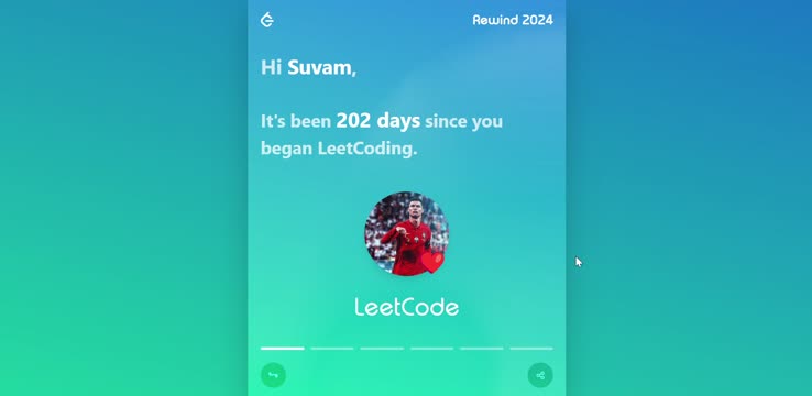 Suvam Mohapatra on LinkedIn: LeetCode Rewind 2024: My Journey in ... Suvam Mohapatra on LinkedIn: LeetCode Rewind 2024: My Journey in ...