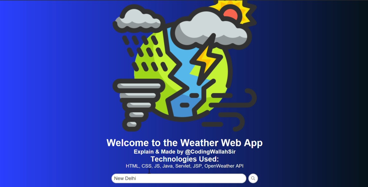 Niraj Balpande on LinkedIn: #weatherapp #html #css #javascript #java # ... Niraj Balpande on LinkedIn: #weatherapp #html #css #javascript #java # ...