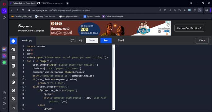 Palakurthi Varsha Sri on LinkedIn: #pythonprogramming Palakurthi Varsha Sri on LinkedIn: #pythonprogramming