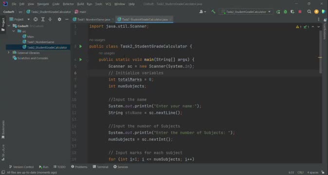 Muskan Bhatia on LinkedIn: #codsoft #codsoftinternship #javaprogramming Muskan Bhatia on LinkedIn: #codsoft #codsoftinternship #javaprogramming