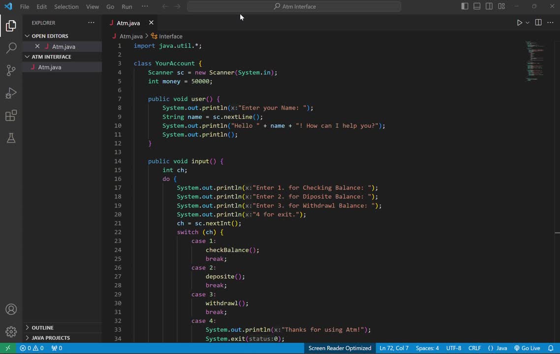Completed Task 3 of CodSoft internship in Java | Ankit Yadav posted on ... Completed Task 3 of CodSoft internship in Java | Ankit Yadav posted on ...