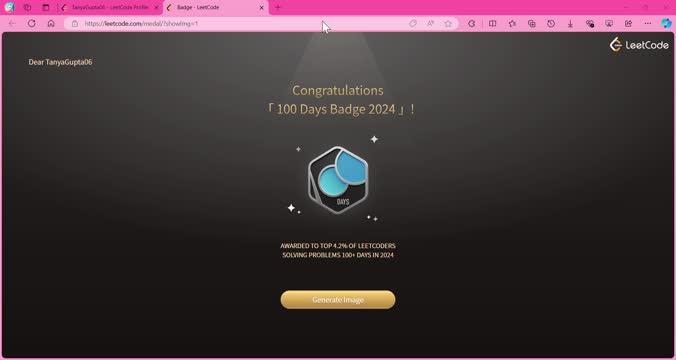 Tanya Gupta on LinkedIn: #leetcode #codingjourney #milestoneachieved # ... Tanya Gupta on LinkedIn: #leetcode #codingjourney #milestoneachieved # ...