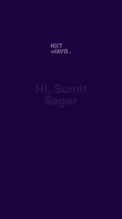 Sumit Sagar D on LinkedIn: #nxtwave #learningprogress #coding # ... Sumit Sagar D on LinkedIn: #nxtwave #learningprogress #coding # ...