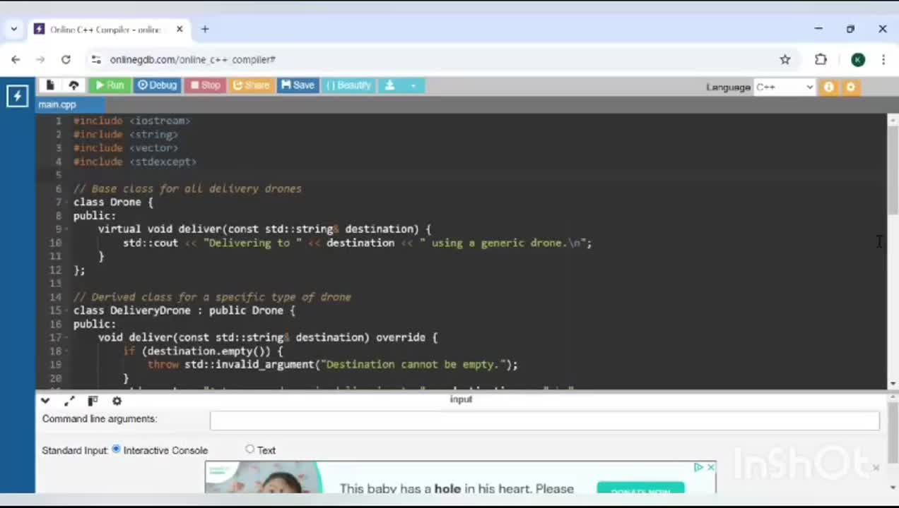 #cplusplus #programming #teamwork #oop #studentproject #dronedelivery ... #cplusplus #programming #teamwork #oop #studentproject #dronedelivery ...