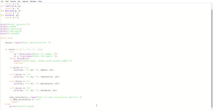 Nandini K on LinkedIn: #calculator #codsoft #python Nandini K on LinkedIn: #calculator #codsoft #python