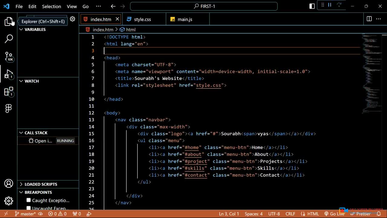 Sourabh Vyas on LinkedIn: #html #css #portfolioshowcase #gratitude # ... Sourabh Vyas on LinkedIn: #html #css #portfolioshowcase #gratitude # ...