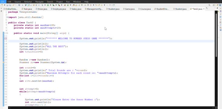 Completed Java Developer task at CodSoft | Ajay K posted on the topic ... Completed Java Developer task at CodSoft | Ajay K posted on the topic ...