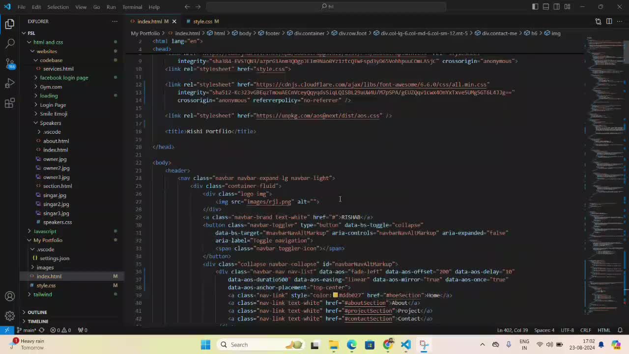 Rishab Jangir on LinkedIn: #webdevelopment #portfolio #html #css # ... Rishab Jangir on LinkedIn: #webdevelopment #portfolio #html #css # ...