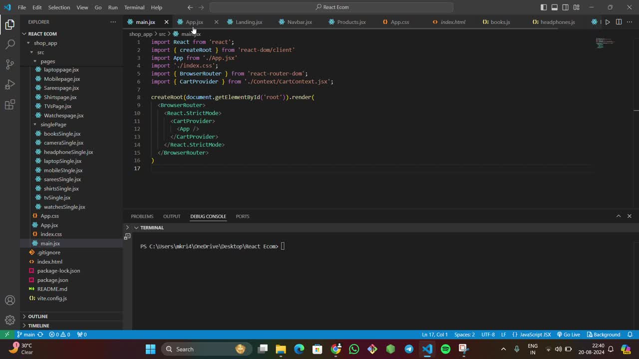 Roop Teja on LinkedIn: #reactjs #ecommerce #webdevelopment #javascript ... Roop Teja on LinkedIn: #reactjs #ecommerce #webdevelopment #javascript ...
