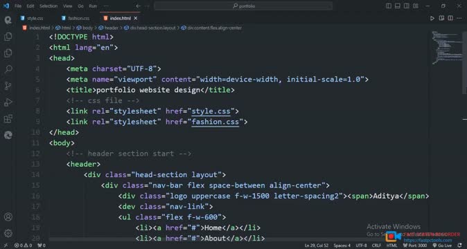 Aditya singh on LinkedIn: A portfolio website using HTML and CSS. I am ... Aditya singh on LinkedIn: A portfolio website using HTML and CSS. I am ...