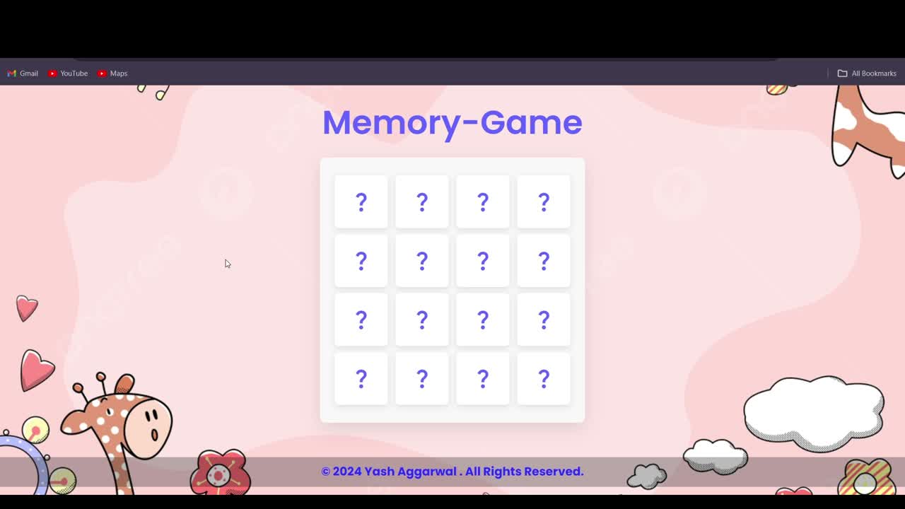Yash Kumar Aggarwal on LinkedIn: #javascript #codingjourney #memorygame Yash Kumar Aggarwal on LinkedIn: #javascript #codingjourney #memorygame