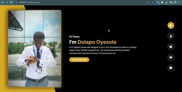 Oyesola Dolapo on LinkedIn: #webdevelopment #portfolio #html #css # ... Oyesola Dolapo on LinkedIn: #webdevelopment #portfolio #html #css # ...