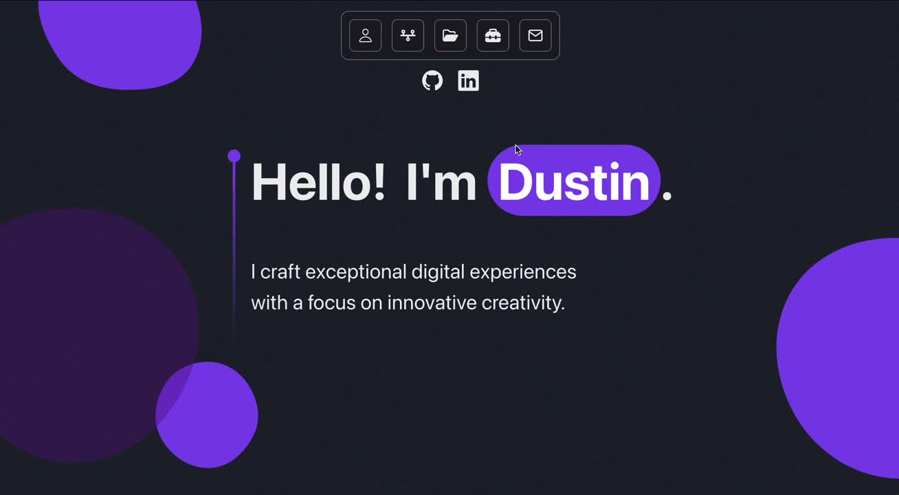 Revamped and rebuiltdustinjs.dev | Dustin Portell posted on the topic ... Revamped and rebuiltdustinjs.dev | Dustin Portell posted on the topic ...