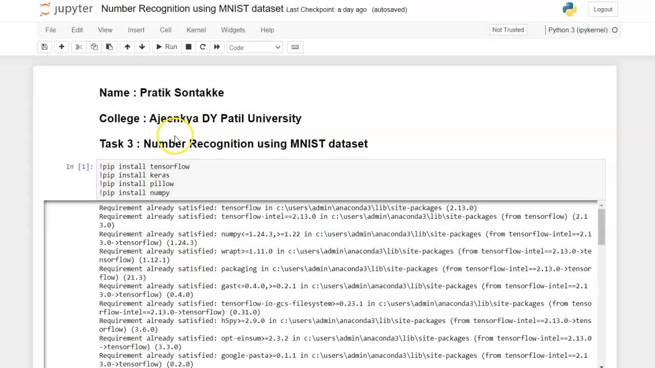 #python #github #datascience #intern #tensorflow #bharatintern | Pratik ... #python #github #datascience #intern #tensorflow #bharatintern | Pratik ...