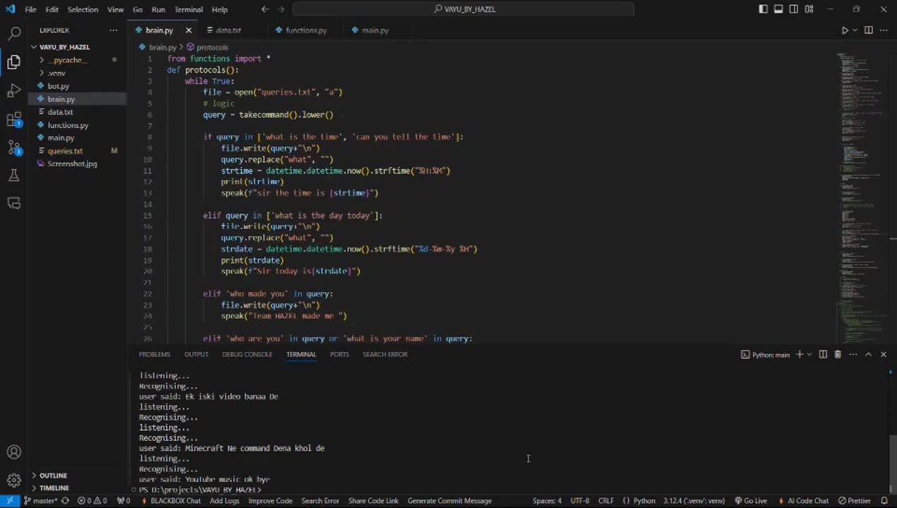 Aditya Singh on LinkedIn: #python #voiceassistant #ai #teamwork # ... Aditya Singh on LinkedIn: #python #voiceassistant #ai #teamwork # ...