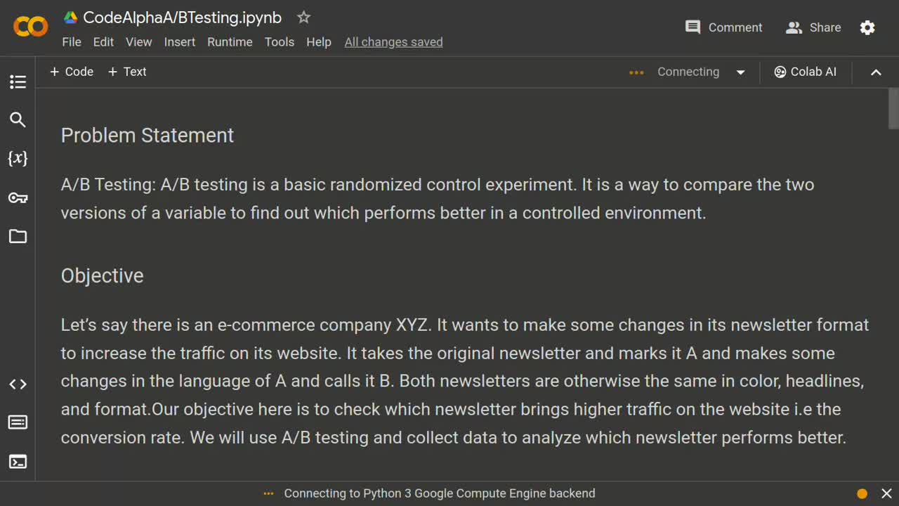 #datascience #abtesting #datadrivendecisions #ai | SAI KIRAN PATNANA #datascience #abtesting #datadrivendecisions #ai | SAI KIRAN PATNANA