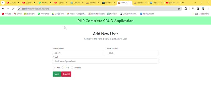 Simple CRUD Application using php,HTML,Javascript,Bootstrap and Mysql ... Simple CRUD Application using php,HTML,Javascript,Bootstrap and Mysql ...