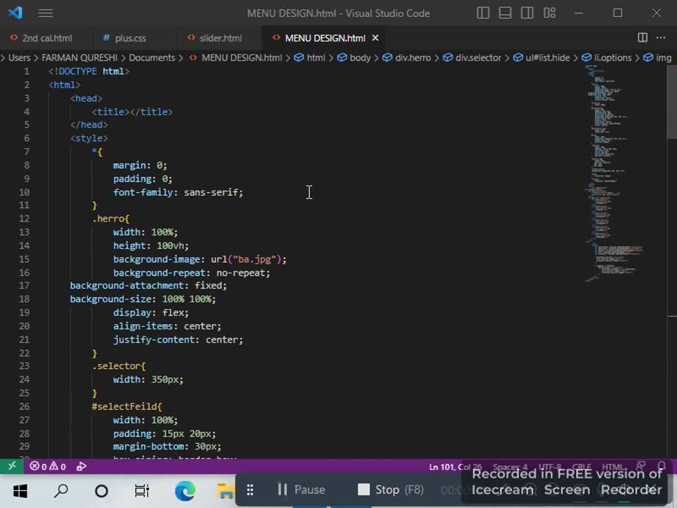Qirat Imran on LinkedIn: #html #css #webdevelopment #webdesign # ... Qirat Imran on LinkedIn: #html #css #webdevelopment #webdesign # ...