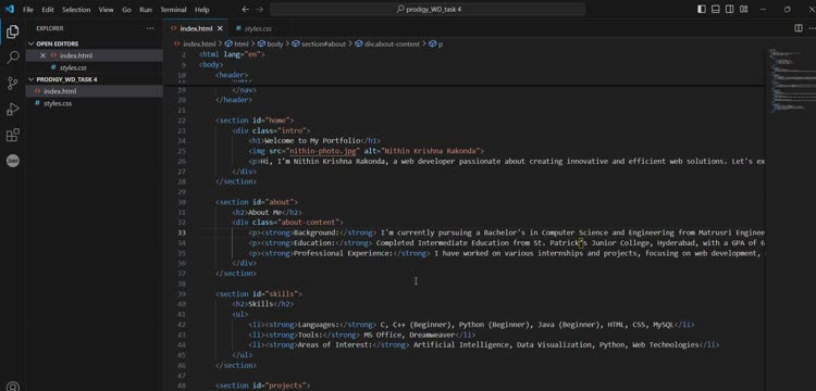 Nithin Krishna Rakonda on LinkedIn: #webdevelopment #html #css # ... Nithin Krishna Rakonda on LinkedIn: #webdevelopment #html #css # ...
