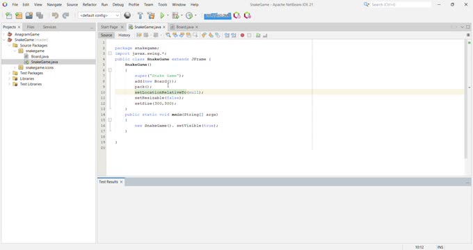 My latest Java project: Snake Game | Lavanya Dhiman posted on the topic ... My latest Java project: Snake Game | Lavanya Dhiman posted on the topic ...