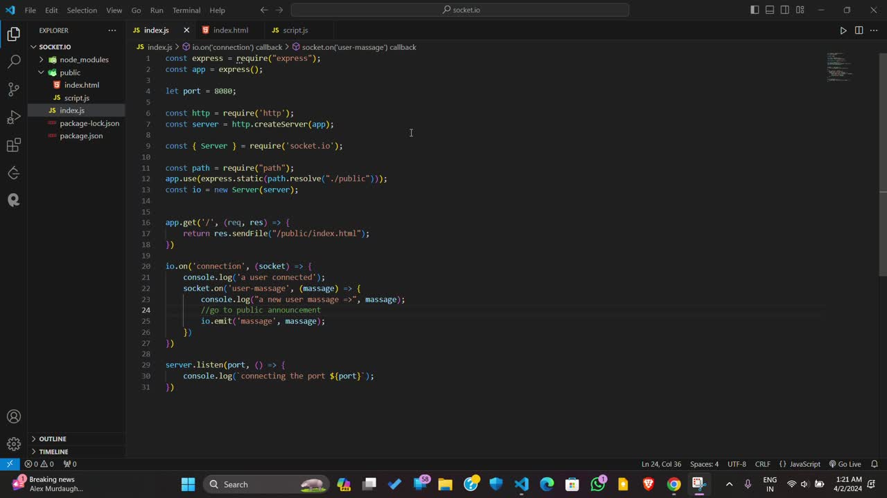 Kuntal Majee on LinkedIn: #webdev #backend #websocket Kuntal Majee on LinkedIn: #webdev #backend #websocket