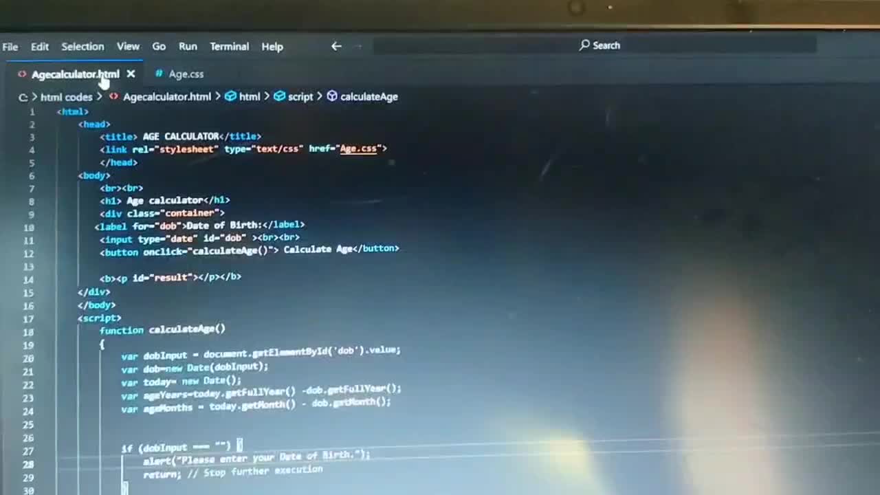 Sahithi Bandi on LinkedIn: #html #css #javascript #codealpha # ... Sahithi Bandi on LinkedIn: #html #css #javascript #codealpha # ...