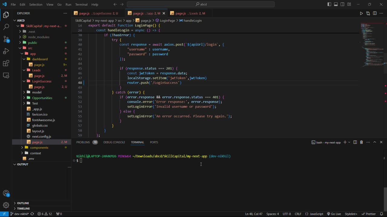 Nethala Nikhil on LinkedIn: #springboot #postgresql #nextjs # ... Nethala Nikhil on LinkedIn: #springboot #postgresql #nextjs # ...