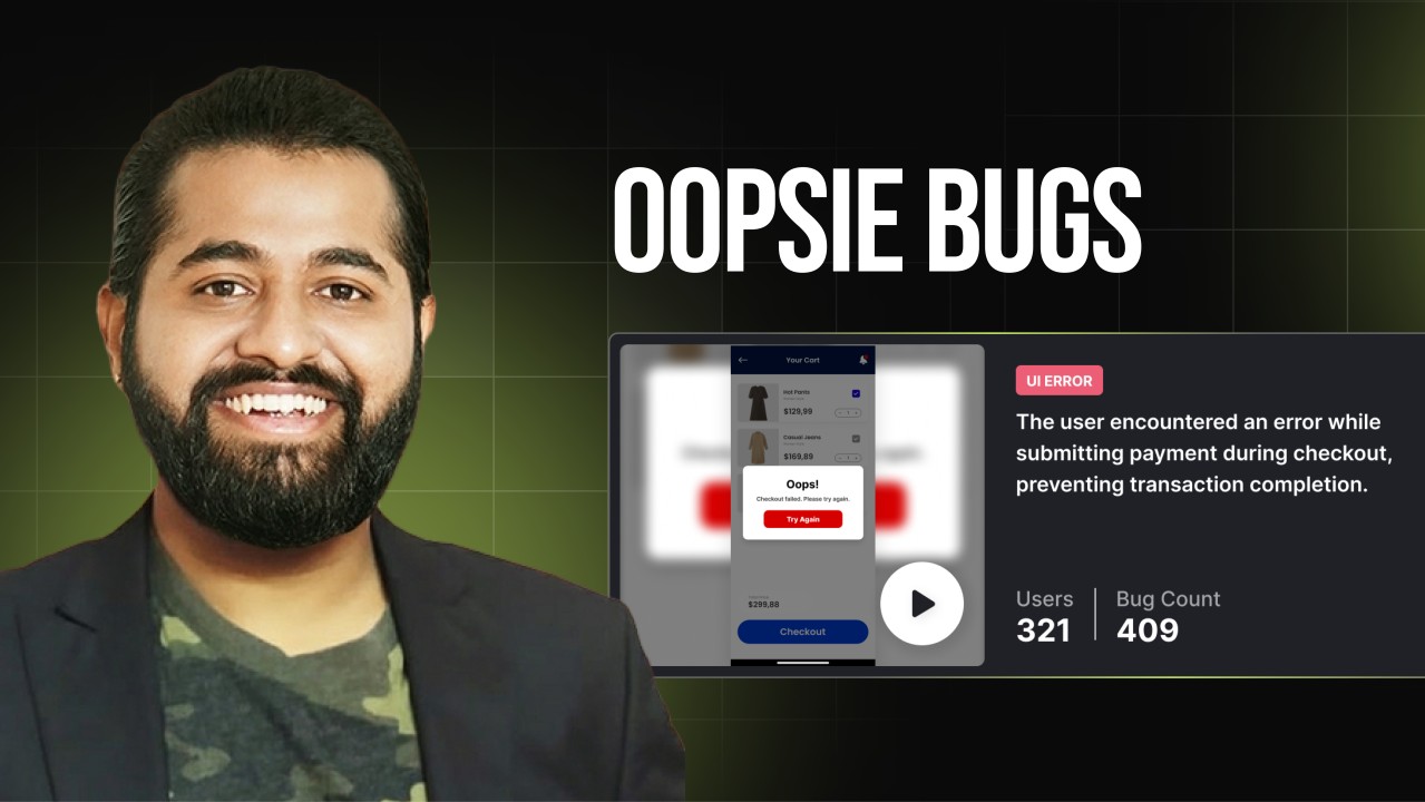 Zipy on LinkedIn: #debugging #zipy #appperformance #errortracking #bugs Zipy on LinkedIn: #debugging #zipy #appperformance #errortracking #bugs