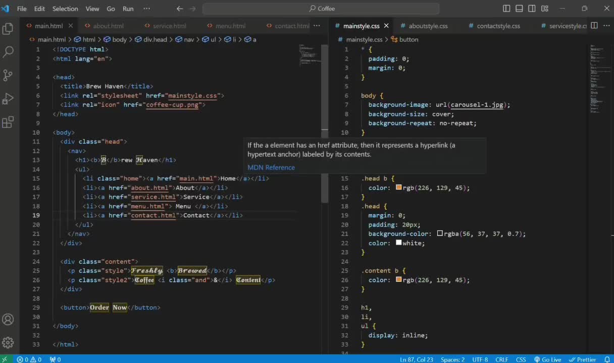 Finished my HTML and CSS project! | Yuvanika Natarajan posted on the ... Finished my HTML and CSS project! | Yuvanika Natarajan posted on the ...