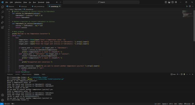 Unit Converter: a Python program for measuring units | Kondeti ... Unit Converter: a Python program for measuring units | Kondeti ...