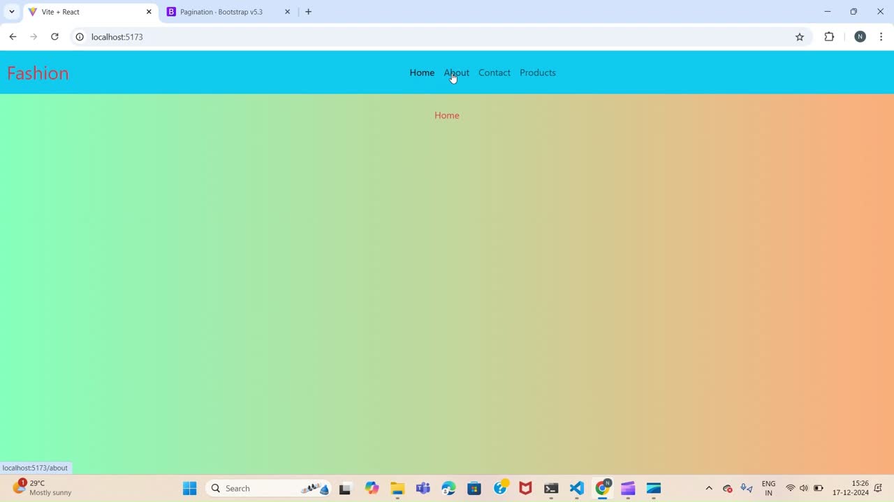 Muddana Nandini on LinkedIn: #react #html #css #bootstrap # ... Muddana Nandini on LinkedIn: #react #html #css #bootstrap # ...