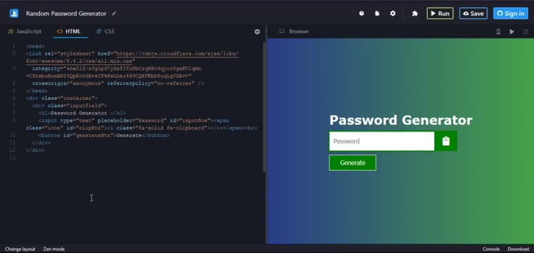 Ranjith Kumar.V.K on LinkedIn: #randompasswordgenerator #webdevelopment ... Ranjith Kumar.V.K on LinkedIn: #randompasswordgenerator #webdevelopment ...