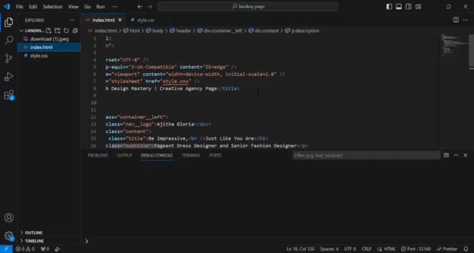 Ajitha Gloria on LinkedIn: #webdevelopment #codsoft #htmlcss #internship Ajitha Gloria on LinkedIn: #webdevelopment #codsoft #htmlcss #internship